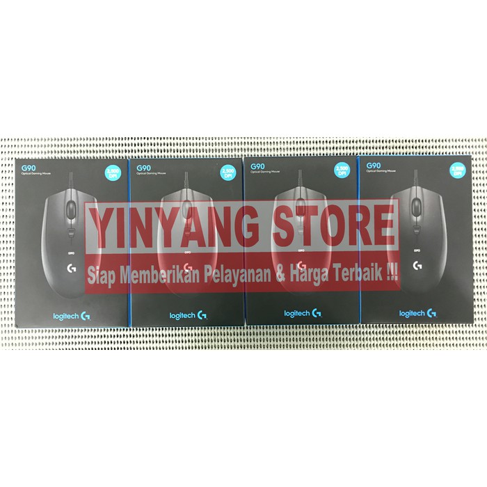 Jual JUAL Logitech G90 Optical Gaming Mouse Original 100% Garansi Resmi ...