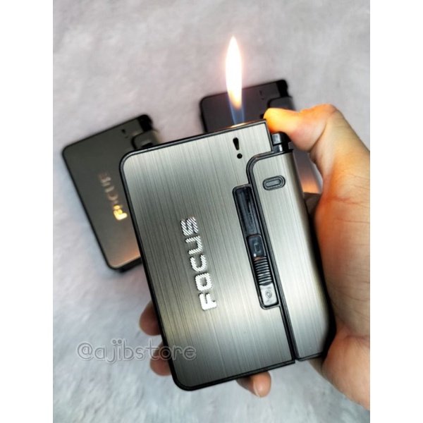 Jual TEMPAT ROKOK/KOTAK ROKOK PLUS KOREK FOCUS, KOTAK ROKOK FOCUS ...