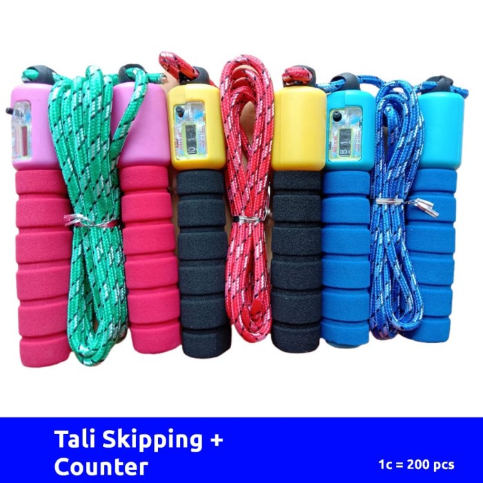 Jual Tali Skipping + Counter (pcs) | Shopee Indonesia