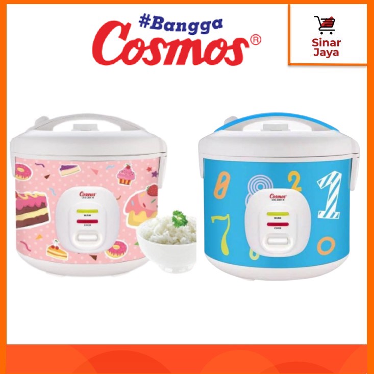 Jual COSMOS CRJ-3301 N Rice Cooker 1.8 Lt (Magic Com / Penanak Nasi ...