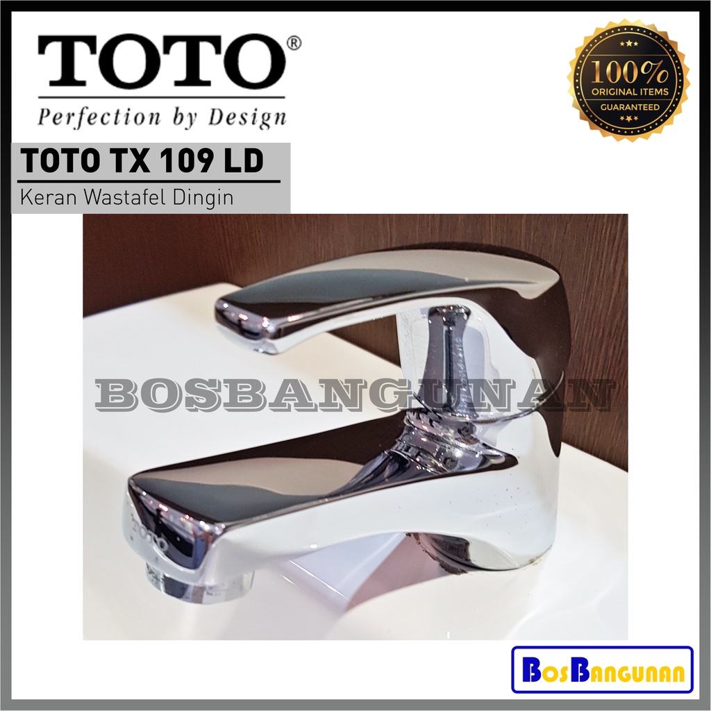 Jual Keran Wastafel TOTO TX109LD / Kran Wastafel TOTO TX 109 LD COLD ONLY / Kran TOTO Dingin ...