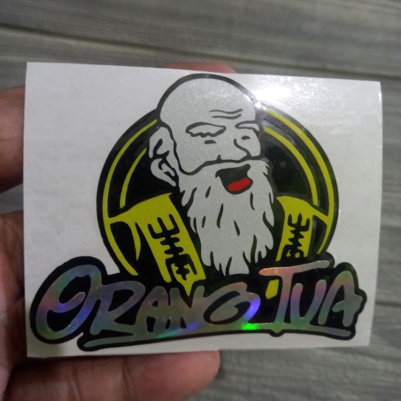 Jual STICKER ORANG TUA CUTTING STICKER CUTTING MOTOR CUTTING STICKER ...
