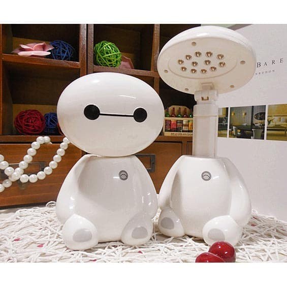 Jual Lampu Meja LED Boneka Baymax Desk Lamp 220V 12 LED | Shopee Indonesia