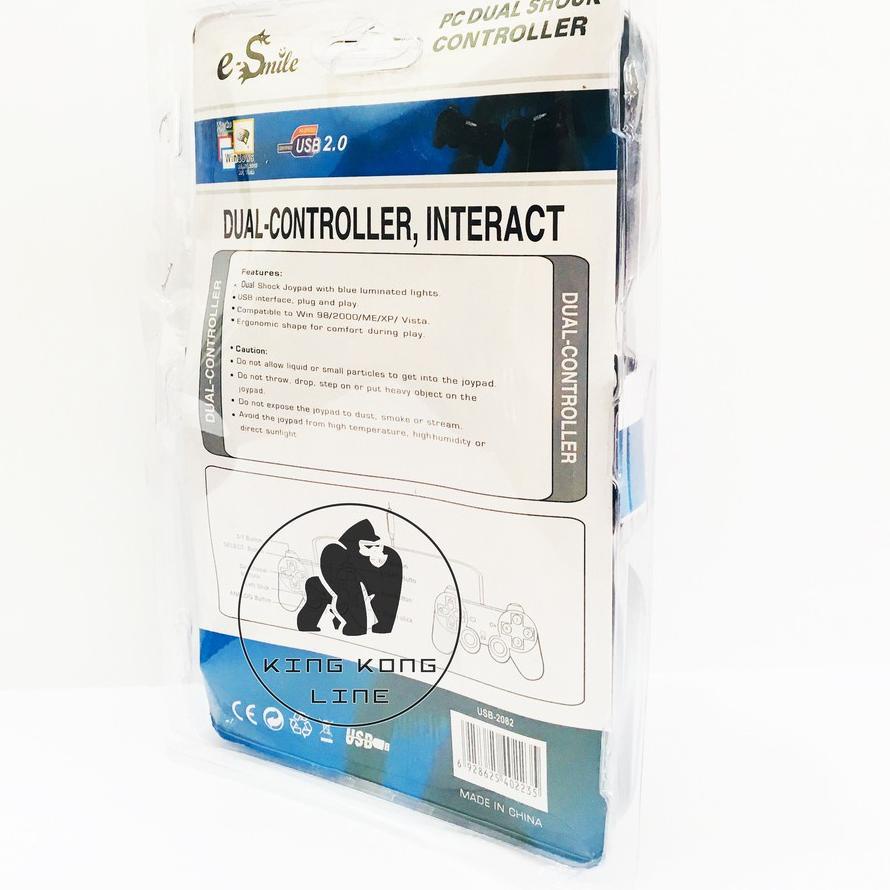 Jual Stick PC Laptop Joystick Gamepad USB Double Dual Hitam Analog ...