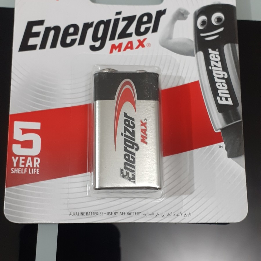 Jual Baterai Energizer Max 9 Volt | Battery 9V Alkaline | Shopee Indonesia
