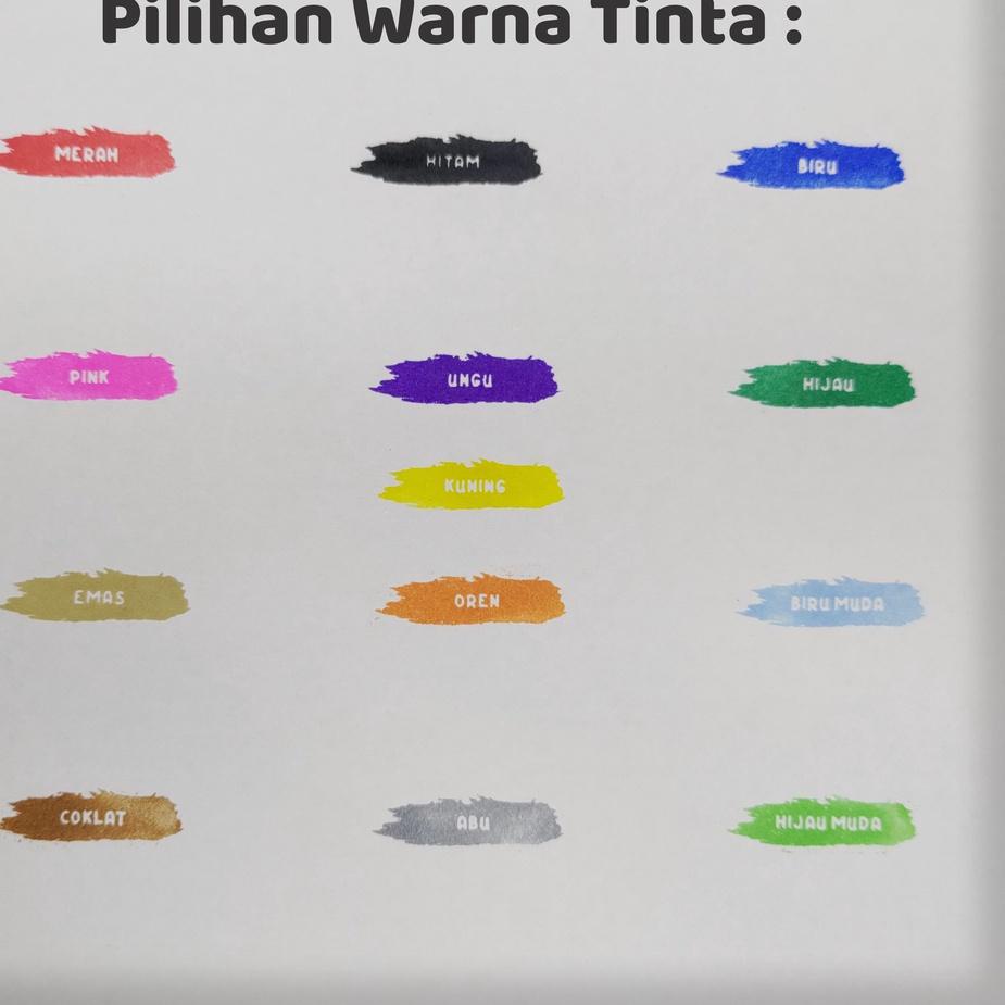Jual Berkualitas Cetak Custom Stempel Flash Lonjong / Oval - Stempel ...