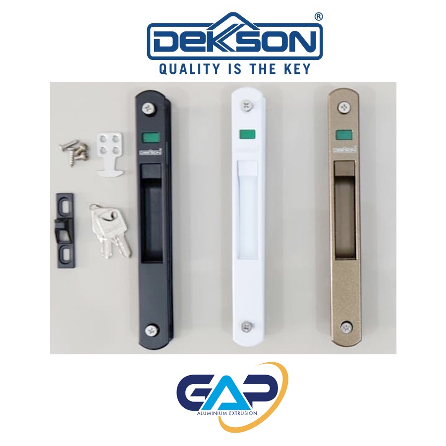 Jual Kunci Pintu Sliding / Geser KS RA6 Dekson / Dekkson Handle Tanam ...