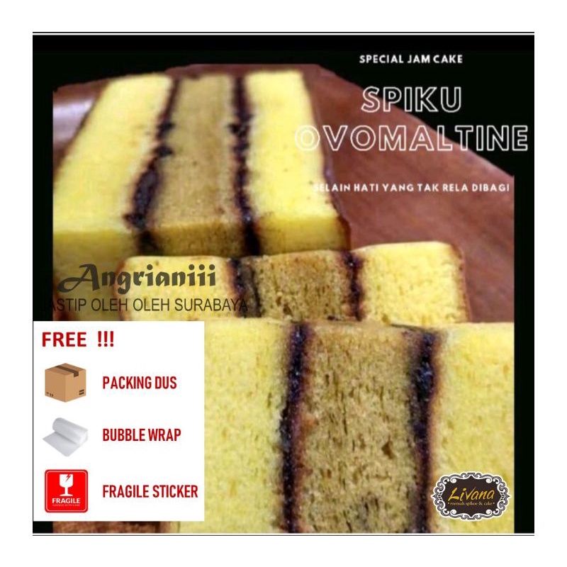 Jual Kue Lapis Surabaya / Spikoe Spiku Ovomaltine Livana - Free packing ...