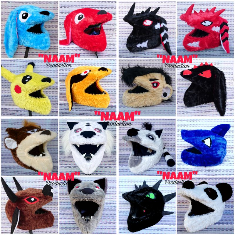 Jual Cover Helm Cross, Cover Helm Motocross, Cover Helm Karakter, Cover ...