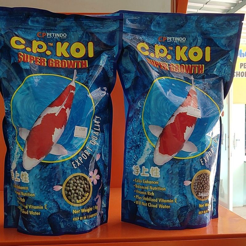 Jual C.P. koi Super Growth 1kg | Shopee Indonesia