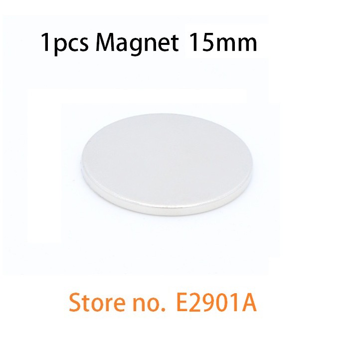 Jual 1pcs Mahnet Magnet Putih Bulat koin 15x2 15mm 1.5cm tebal 2mm N35 ...