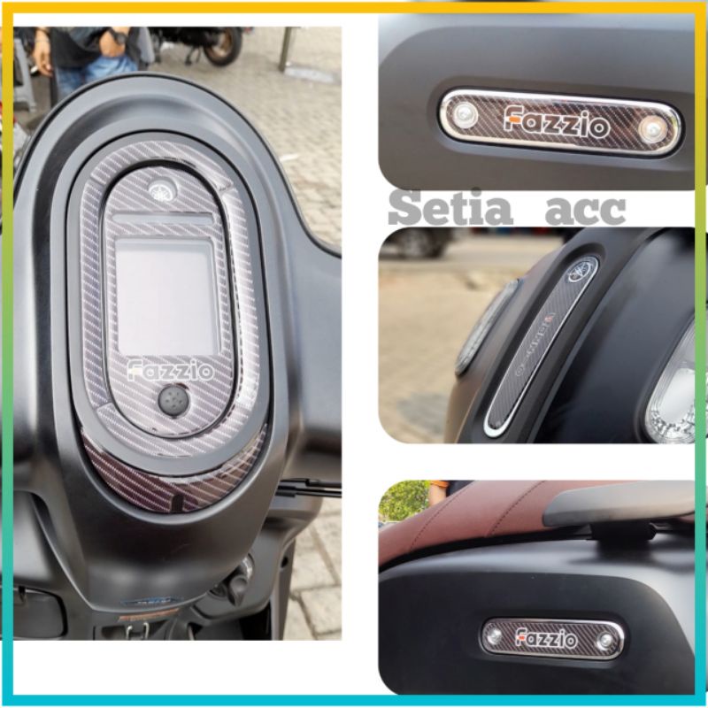 Jual Stiker Yamaha Fazzio Spido Dasi Depan Body Samping 1 set | Shopee ...