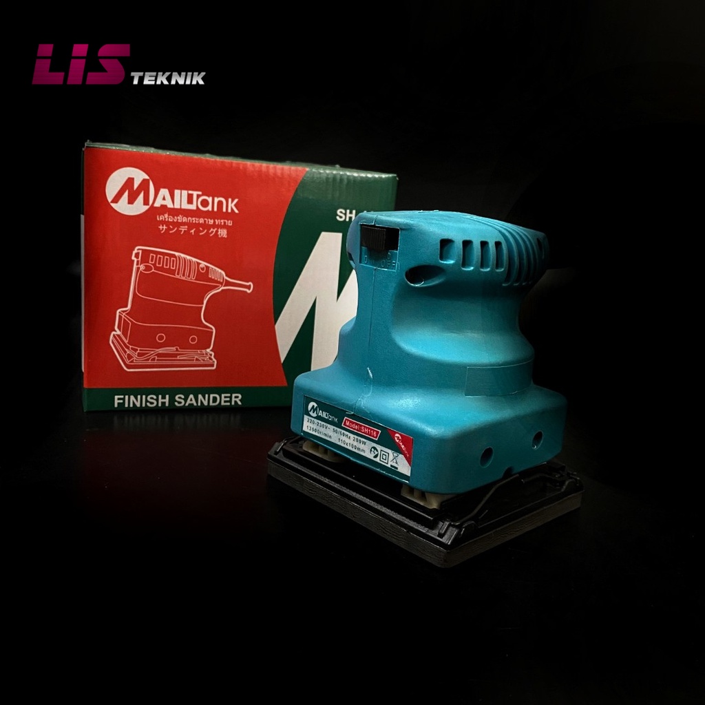 Jual Mesin amplas kayu Mailtank sh-116 Finish Sander SH116 Elektric ...