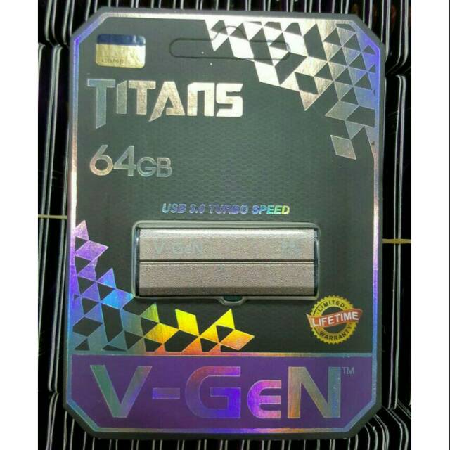 Jual FLASHDISK VGEN TITAN / V-GEN TITANS 64GB ORIGINAL | Shopee Indonesia