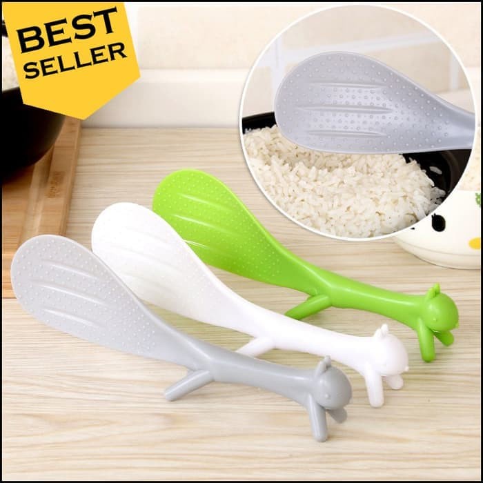 Jual CENTONG SENDOK NASI SQUIRREL RICE COOKER SPOON TUPAI SOUVENIR ...