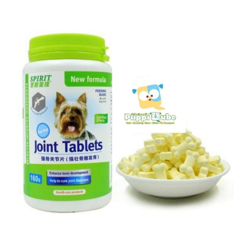 Jual SPIRIT Joint Tablets 160gr - Vitamin Sendi Otot Hewan Anjing ...