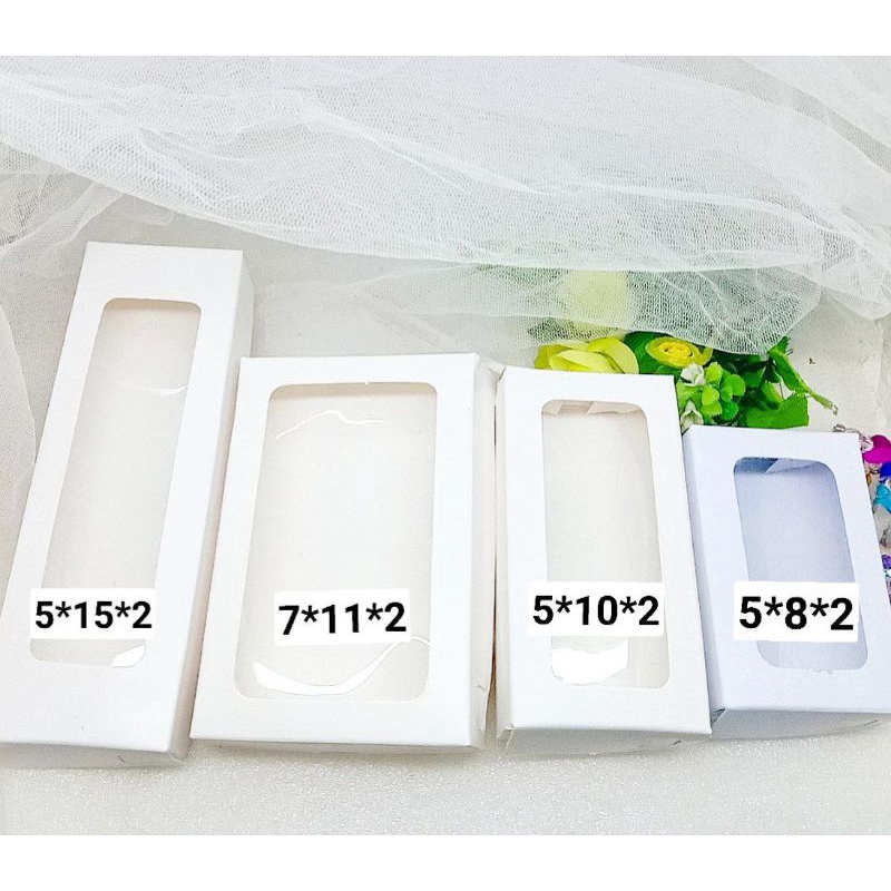 Jual YASAFA Box Souvenir Packaging Paper Box Kotak Jendela Mika ...