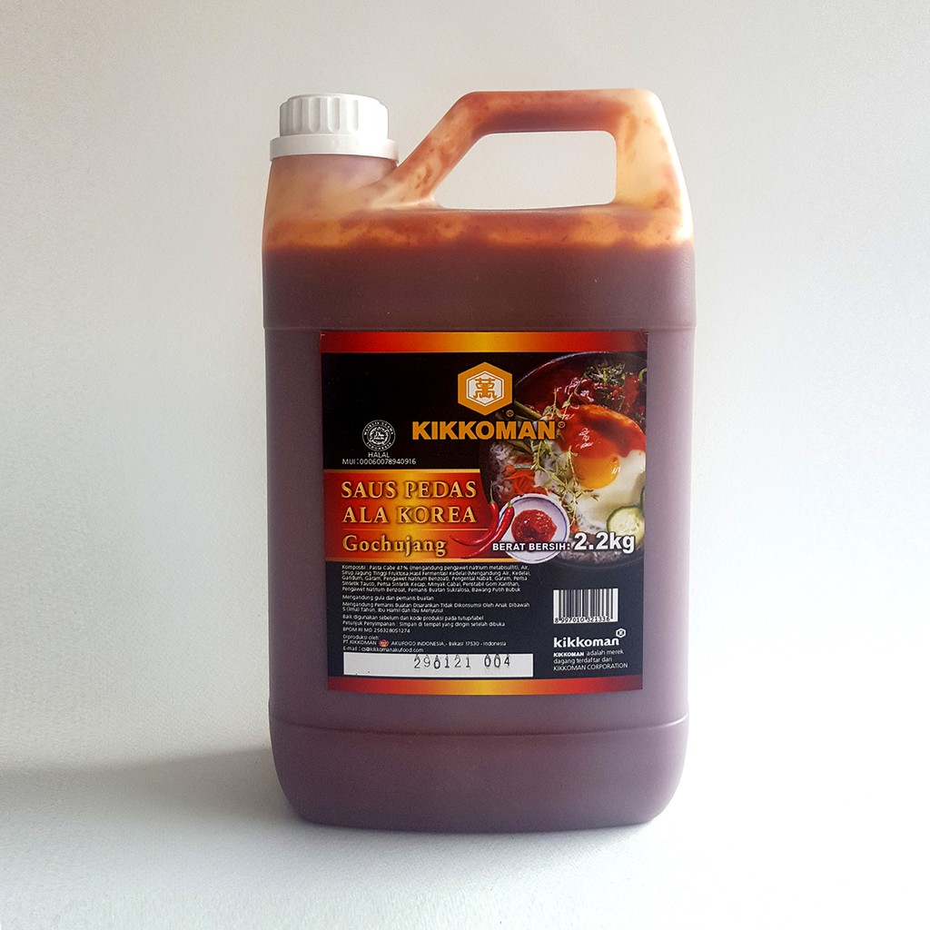 Jual Kikkoman Gochujang Sauce 5.7kg / Saus Pedas ala Korea BPOM RI dan ...