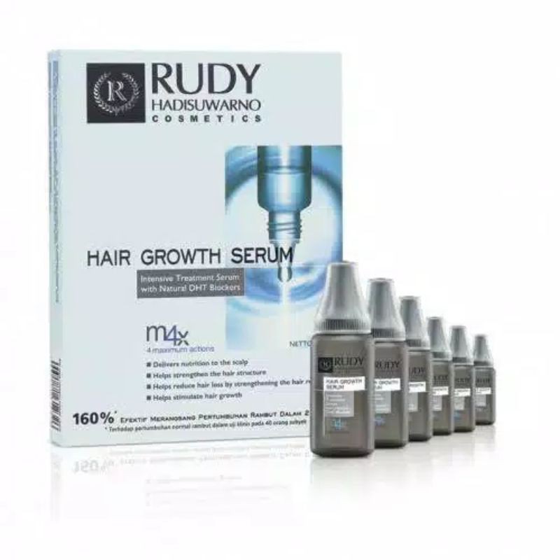 Jual HAIR GROWTH SERUM 6X9ml / RUDY HADISUWARNO SERUM/ RUDY HAIR GRWOTH ...