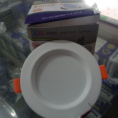 Jual lampu led downlight lemari putih/kuning 7w celling led IB | Shopee ...