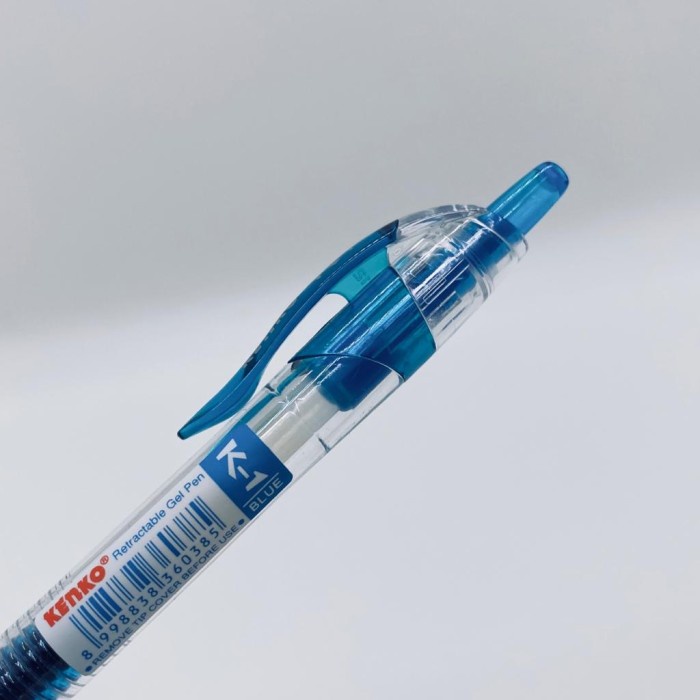 Jual Promo Bulan Ini Bolpen Pen Tinta Biru Gel Pen Kenko Retractable K1 ...