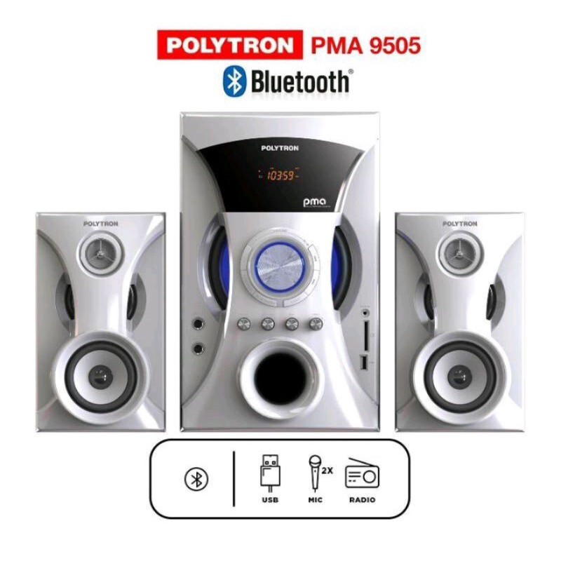 Jual Polytron Speaker aktif PMA 9525 bluetooth | Shopee Indonesia