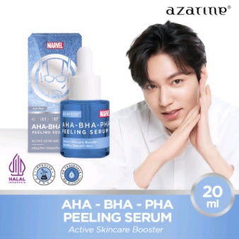 Jual AZARINE AHA - BHA - PHA PEELING SERUM 20 ML EDISI MARVEL (DUS BIRU ...