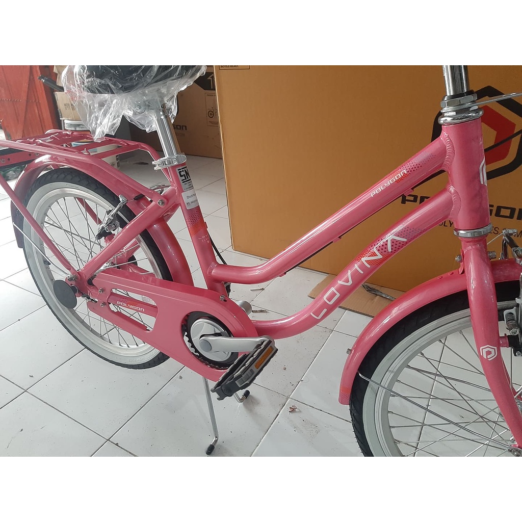 Jual Sepeda CITY BIKE / CTB / Sepeda Perempuan 20 INCH POLYGON LOVINA ...