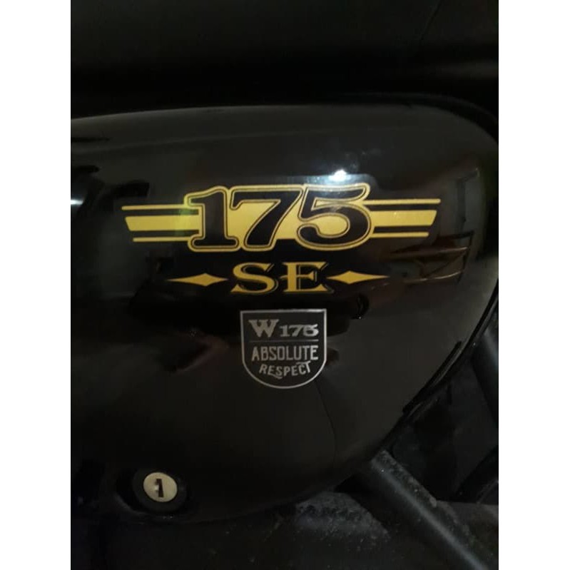 Jual Produk Neoreul Emblem Kawasaki W175 Absolute Respect Stainless ...