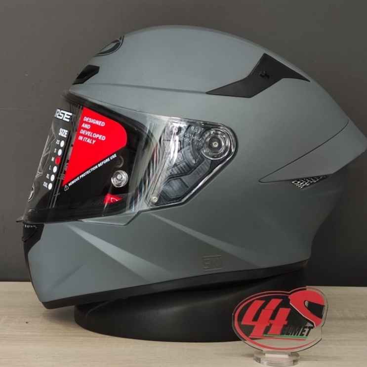 Jual KYT TT COURSE PLAIN MATT GORILLA helm full face helm motor helm ...