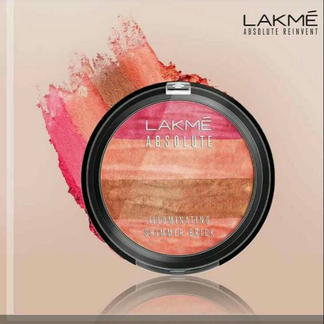 Jual Lakme Absolute Illuminating Shimmer Brick 01 Pink | Shopee Indonesia