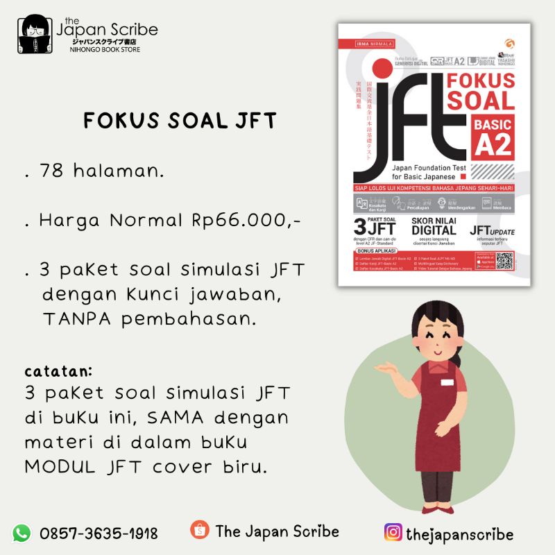 Jual Fokus Soal JFT A2 | Shopee Indonesia