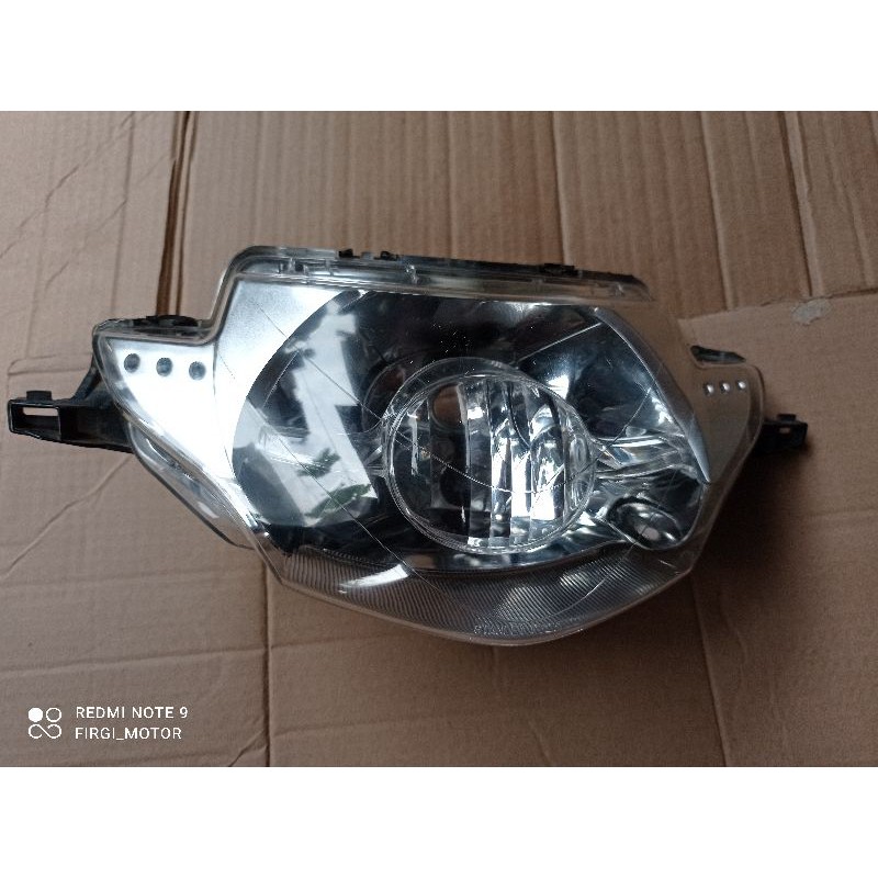 Jual headlamp lampu depan honda supra x 125 old original jaminan siap ...