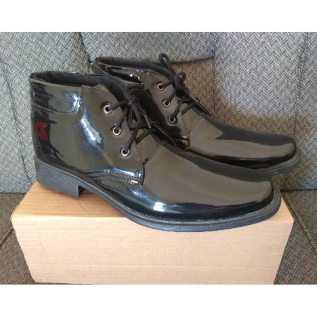 Jual Sepatu pdh polri tni satpam paskib sekolah pantovel pantofel ...