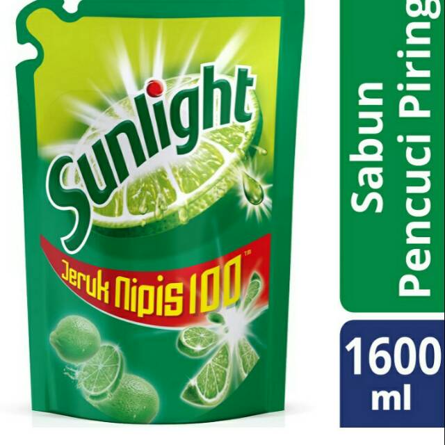Jual Sunlight 1,6 liter / sunlight 1600 ml (Free Bubble & Kardus ...