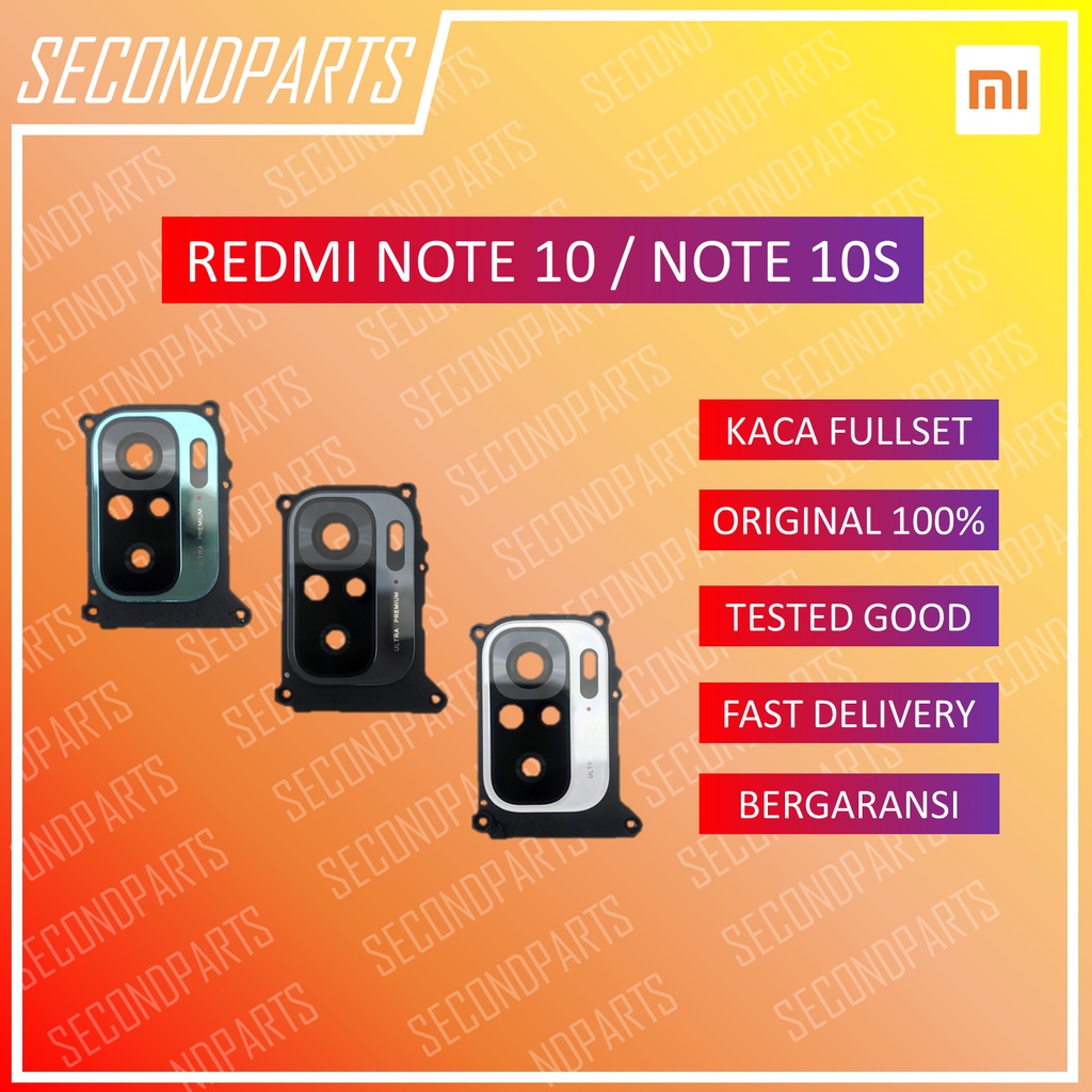 Jual FRAME KAMERA KACA CAMERA REDMI NOTE 10 / NOTE 10S ORIGINAL COPOTAN ...