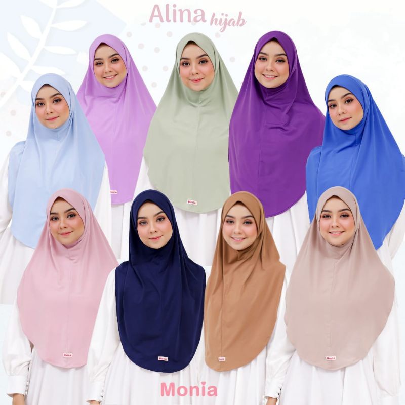 Jual Alina Jilbab Instan Anak Remaja Dewasa Monia Hijab Kids | Shopee ...