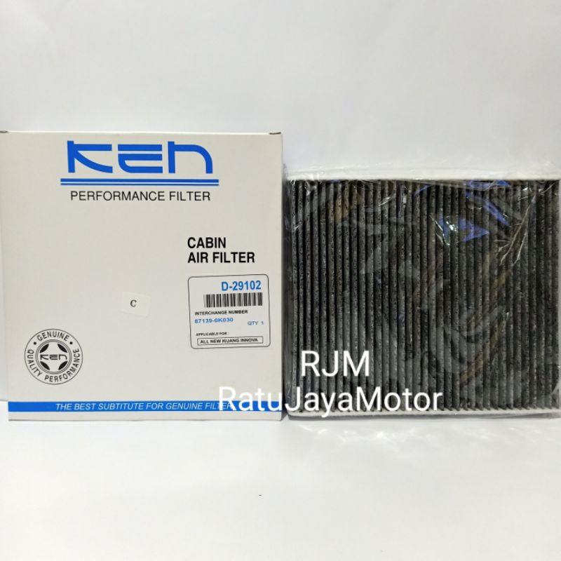 Jual Filter AC Carbon Saringan Cabin Carbon Toyota Innova Reborn Zenix ...