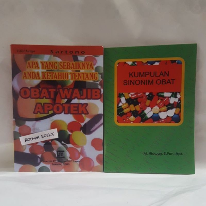 Jual PAKET OBAT WAJIB APOTEK DAN KUMPULAN SINONIM OBAT | Shopee Indonesia