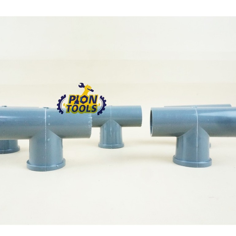 Jual JAYA ORI Tee Drat Dalam PVC ts 1/2" Faucet Tee PVC T drat dalam ...