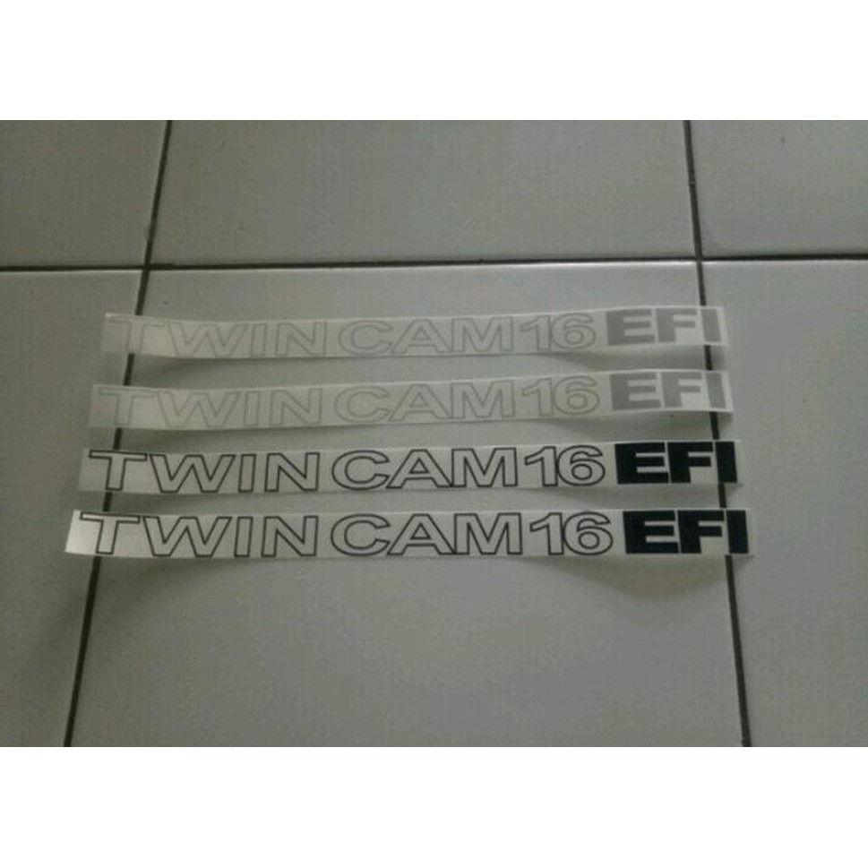 Jual Jual Sticker Stiker Striping List Tulisan TWINCAM 16 EFI Bisa ...