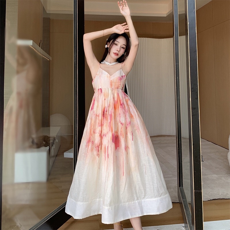 Jual EMILIA DRESS / DRESS PREWED WANITA KOREA GAUN ELEGANT AESTHETIC ...