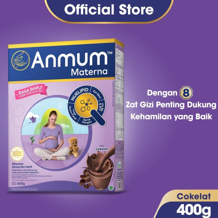 Jual Anmum Materna Chocolate - Susu Ibu Hamil 400 gr | Shopee Indonesia