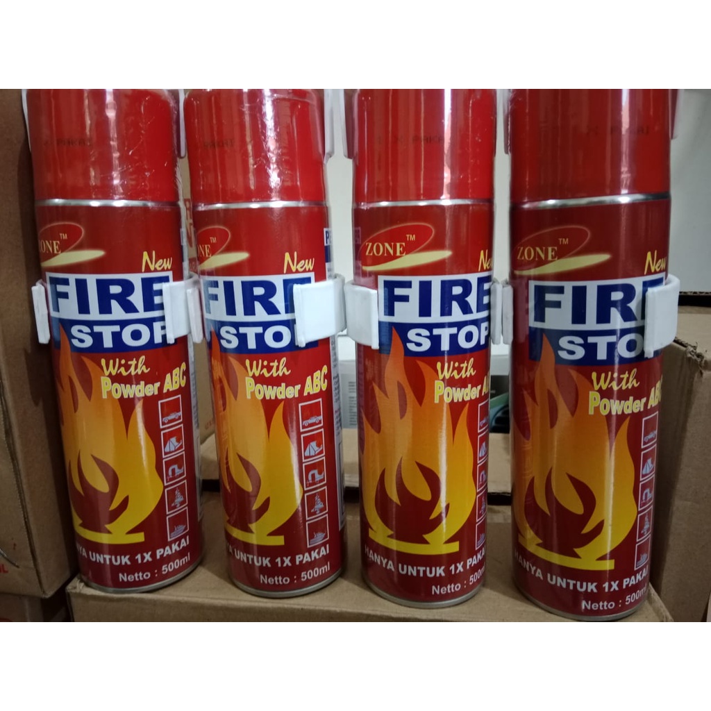Jual Pemadam Api Portable Fire Stop APAR Kebakaran ZONE 500 ml | Shopee ...