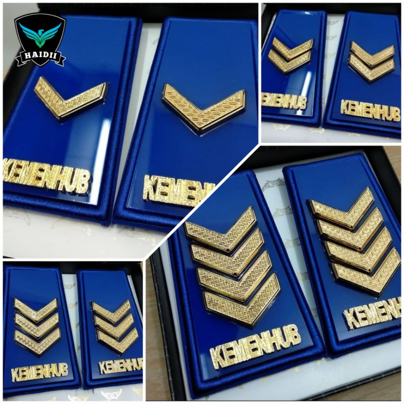 Jual Pangkat Kemenhub 2A / 2B / 2C / 2D / Pangkat Pdh / Akrilik ...