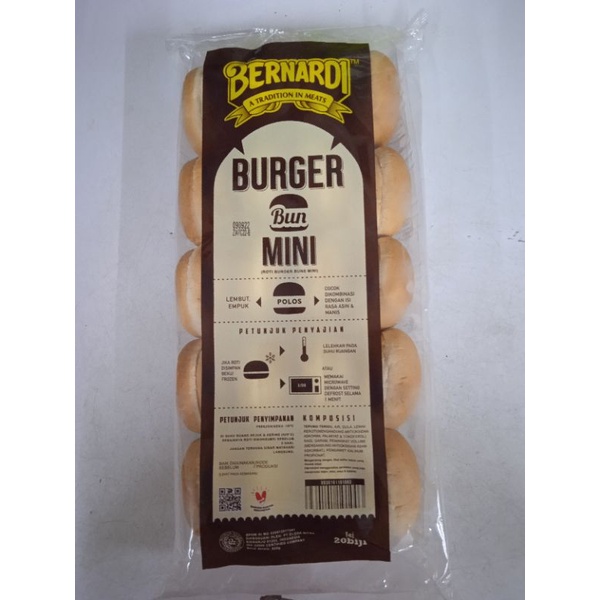 Jual Bernadi Roti Burger Mini | Shopee Indonesia
