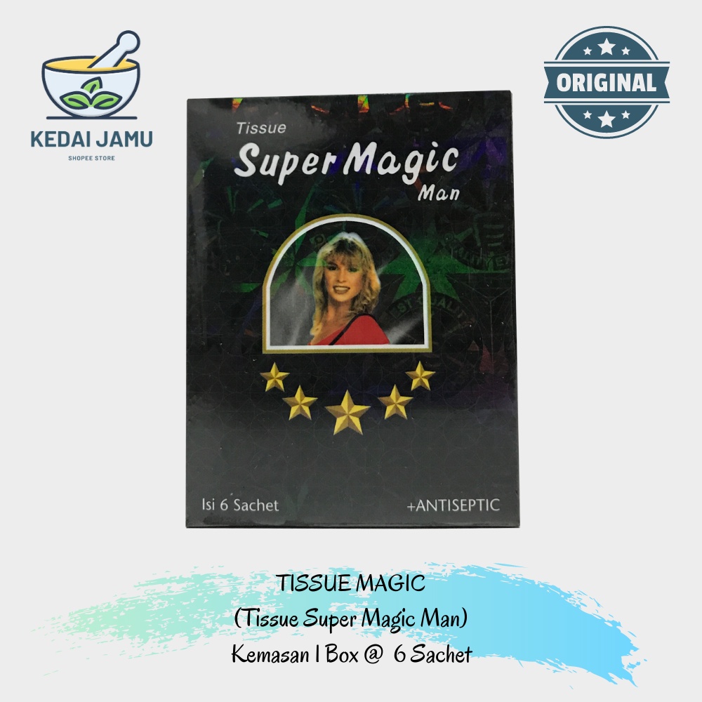 Jual Tissue Super Magic Man (Tisu magic power) SEMUA VARIAN | Shopee ...