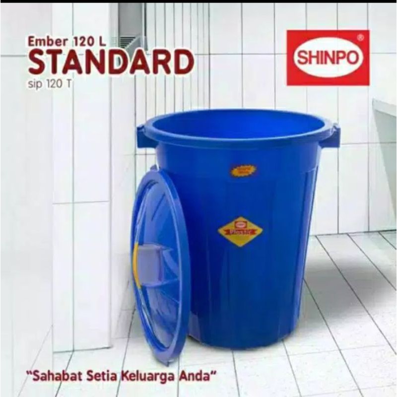 Jual EMBER AIR & TUTUP 120 LITER SHINPO 120 T / TEMPAT PENYIMPANAN ...