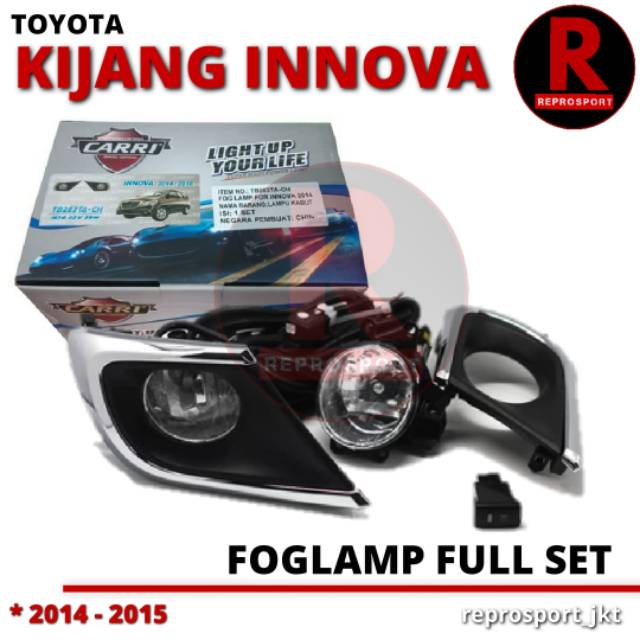 Jual KIJANG INNOVA 2014 - 2015 FOGLAMP FULL SET | Shopee Indonesia