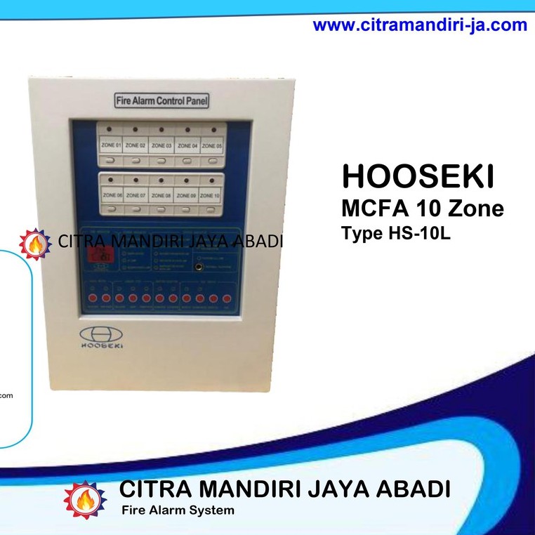 Jual Master Control Panel Fire Alarm10 Zone Hooseki MCFA PANEL | Shopee Indonesia